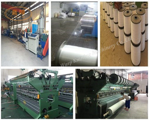 Single Needle Bar Raschel Warp Knitting Machine For Net Bag Manufacturing Single Needle Bar Raschel Warp Knitting Machine For Net Bag Manufacturing